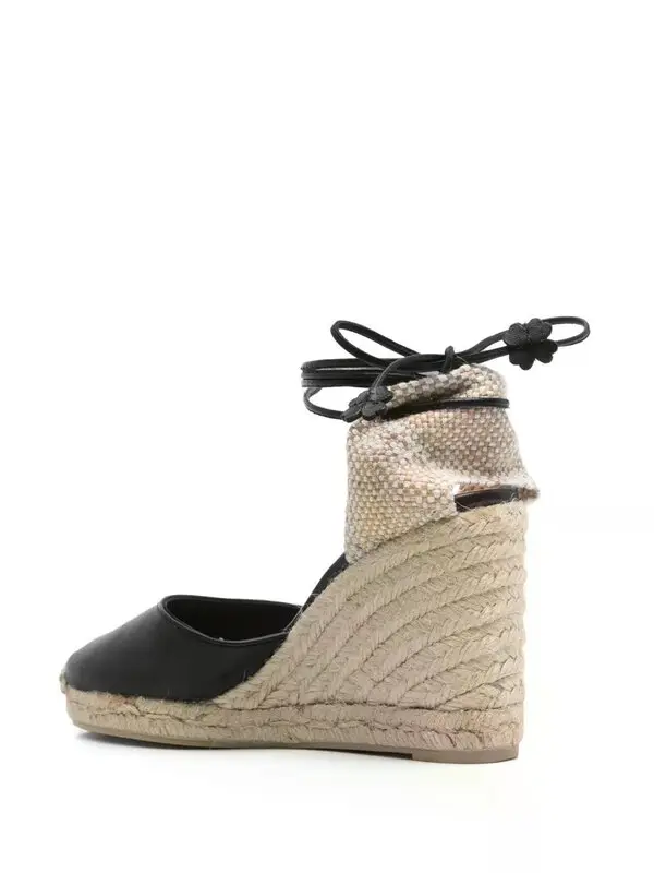 CastaÑer 90mm Carina Espadrilles - Black