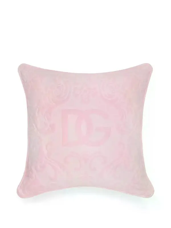 Dolce & Gabbana Logo-embroidered Cushion