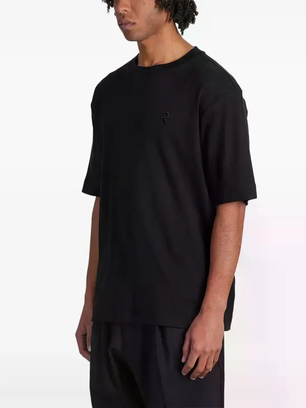 RHUN Cotton T-shirt - Black