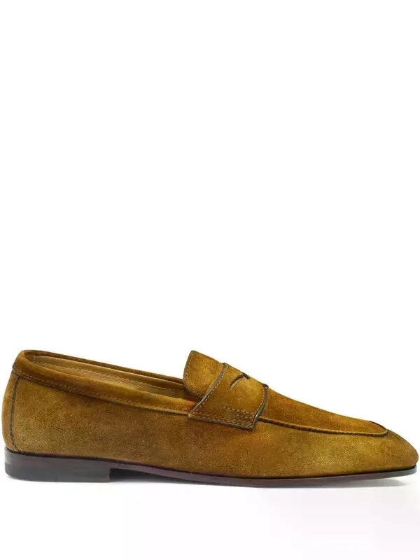 Santoni Carlo Loafers - Green