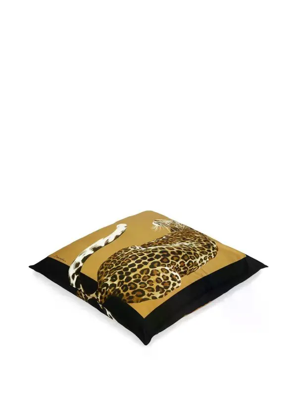 Dolce & Gabbana Large Leopard-print Cushion