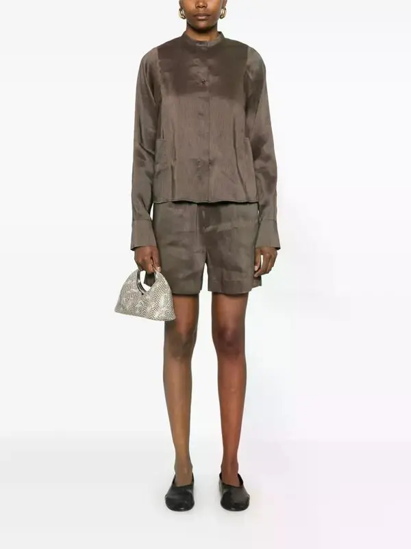 Loulou De Saison Adonia Shorts - Brown