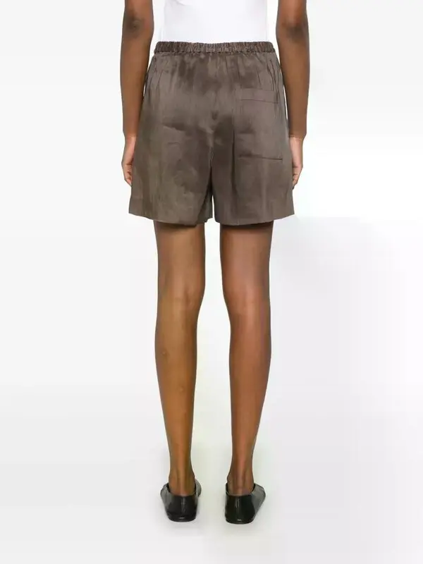 Loulou De Saison Adonia Shorts - Brown