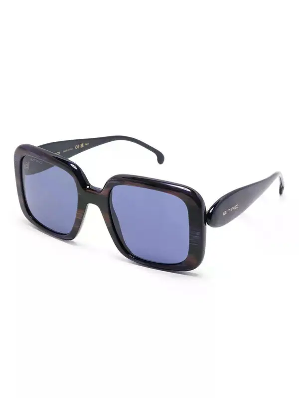 Etro Square-frame Sunglasses - Black