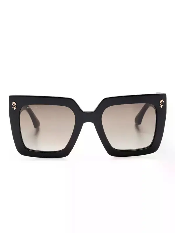 Etro Square-frame Sunglasses - Brown