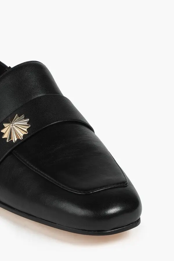 STUART WEITZMAN Wylie Embellished Leather Loafers