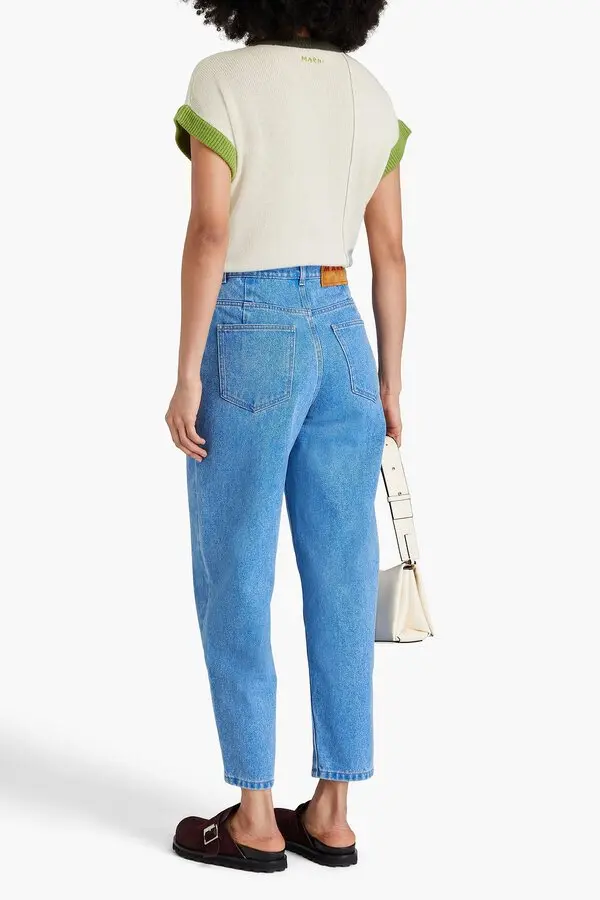 Marni High-rise Tapered Jeans