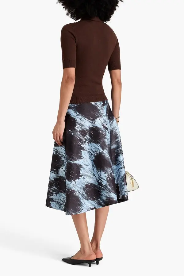 Marni Wool And Cashmere-blend Polo Shirt