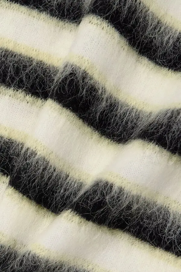 Marni Striped Brushed Wool Sweater