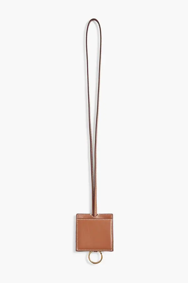 Jacquemus Le Porte Cle Bagage Leather Keychain