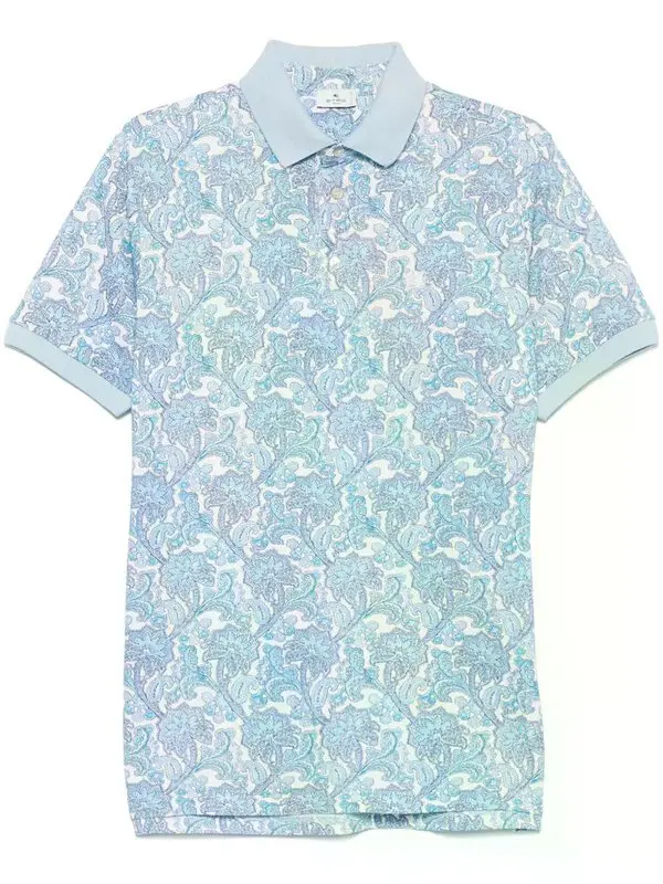 Etro Paisley Polo Shirt