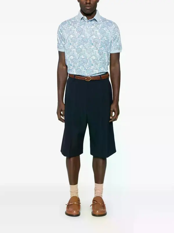 Etro Paisley Polo Shirt