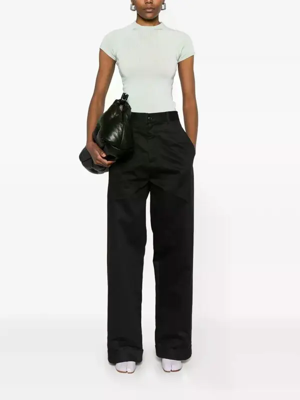 SOCIETE ANONYME Cotton Trousers - Black