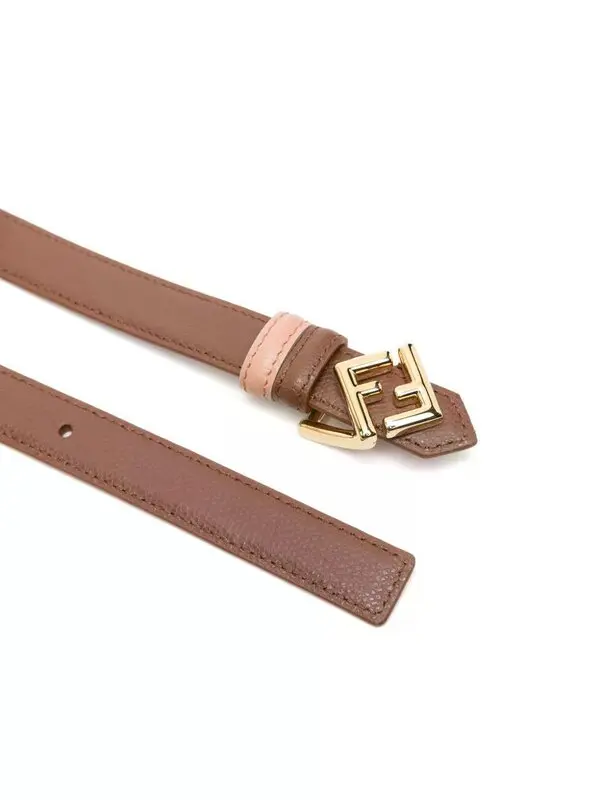 Fendi Ff Diamonds Belt - Brown