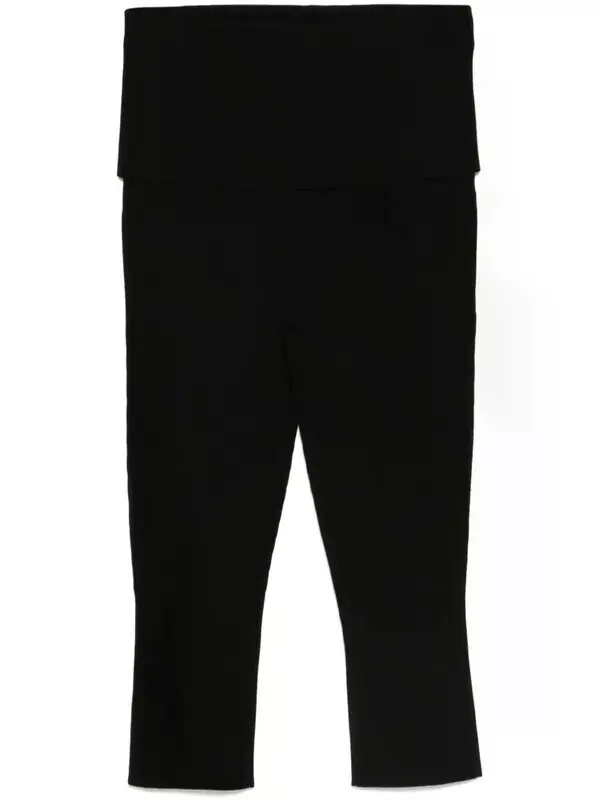 3.1 Phillip Lim Compact Rib Capris - Black