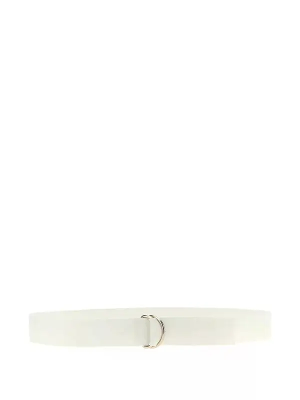 Norma Kamali Mid Belt - White