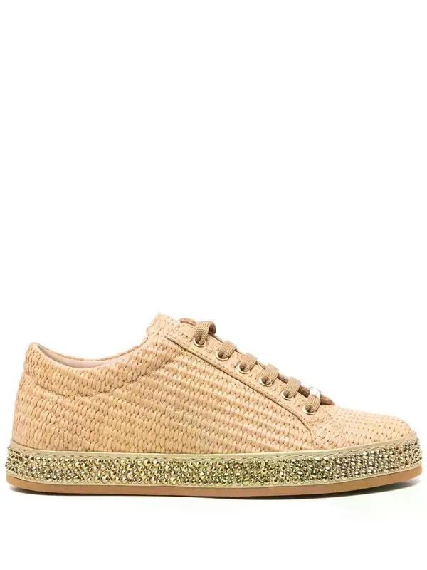 LE SILLA Raffia Sneakers