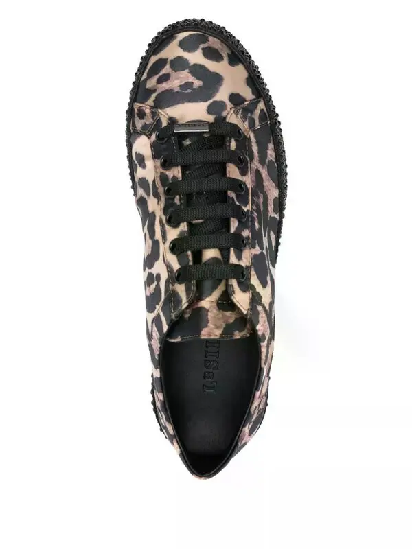 LE SILLA Leopard-print Sneakers