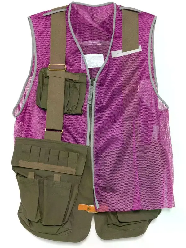 Kolor Zip-up Gilet - Purple