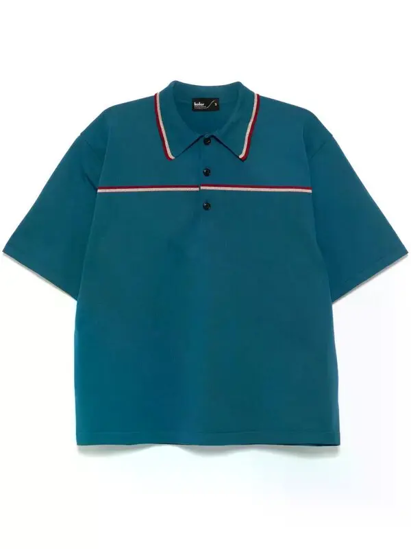 Kolor Striped Polo Shirt