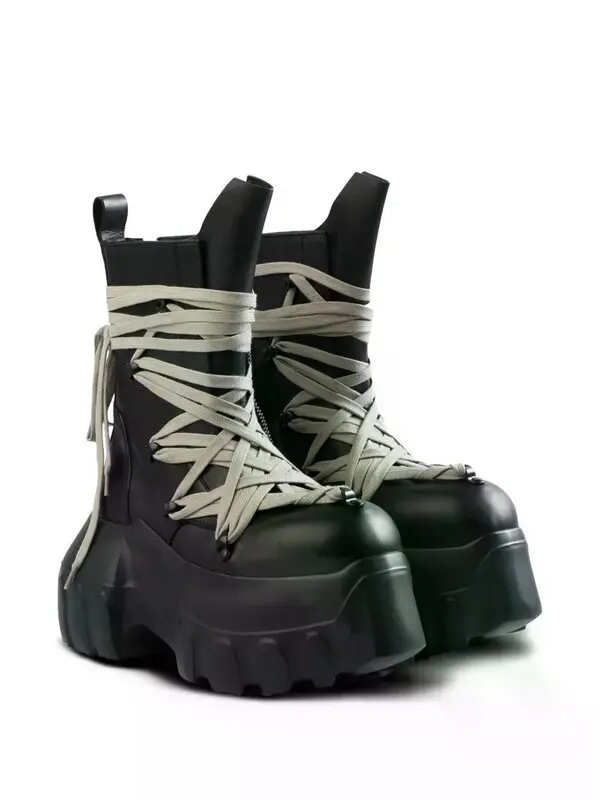 Rick Owens Hollywood Mega Tractor Boots
