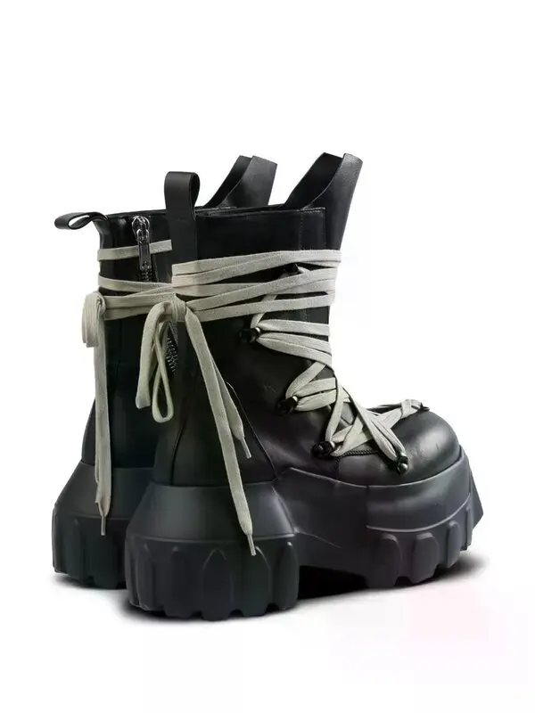 Rick Owens Hollywood Mega Tractor Boots