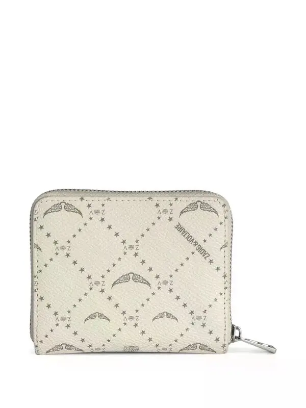 Zadig&Voltaire Monogram-pattern Wallet - Neutrals