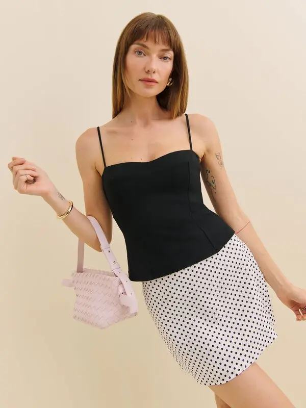 REFORMATION Winona Knit Top