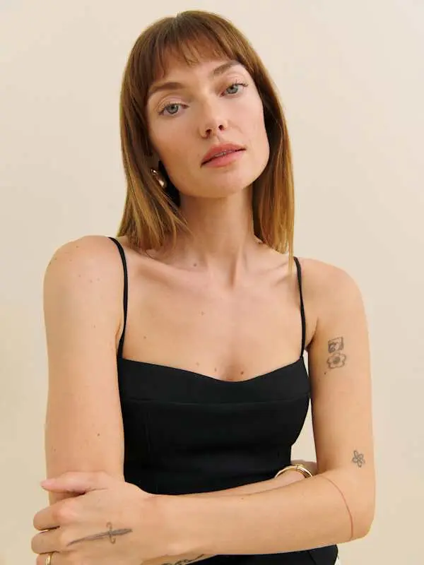 REFORMATION Winona Knit Top