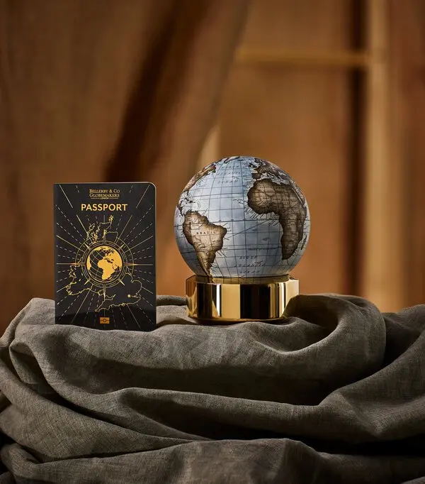 BELLERBY & CO GLOBEMAKERS Bronze Glacial Pocket Globe