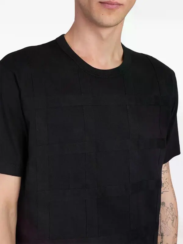 Comme Des Garçons Textured-finish T-shirt