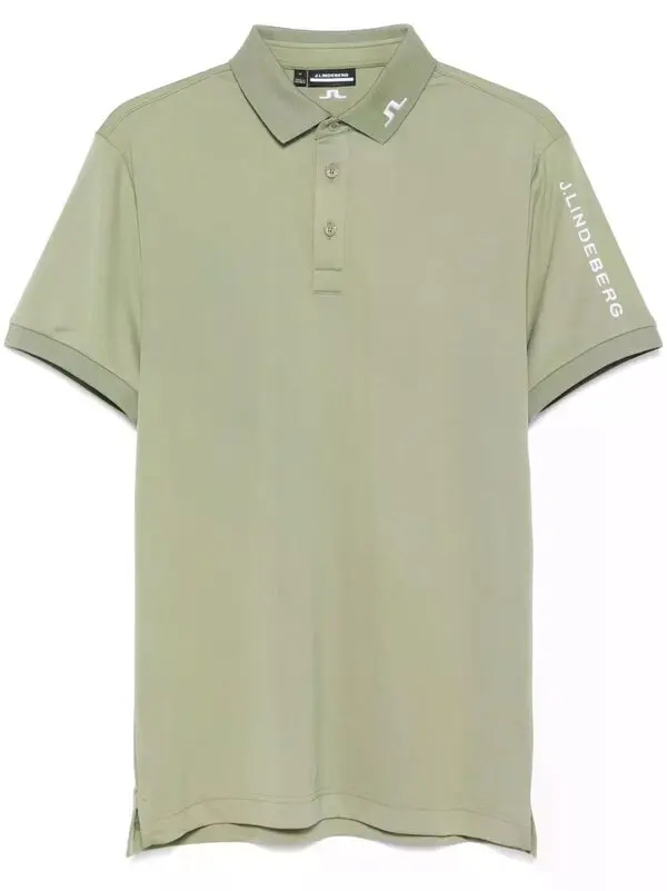 J. Lindeberg Logo-embroidered Polo Shirt