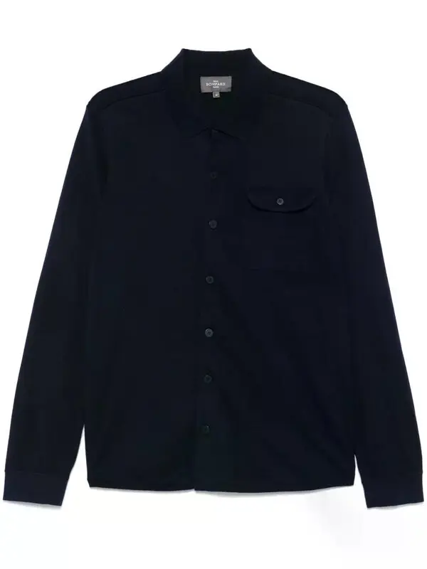 Eric Bompard Knitted Shirt - Blue