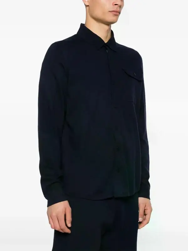 Eric Bompard Knitted Shirt - Blue