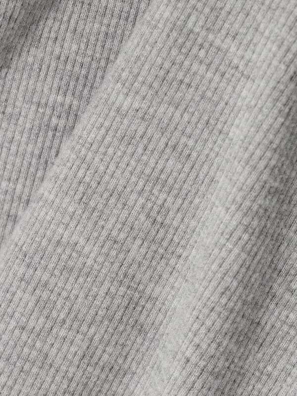 Eterne Ribbed Stretch-jersey Tank - Gray