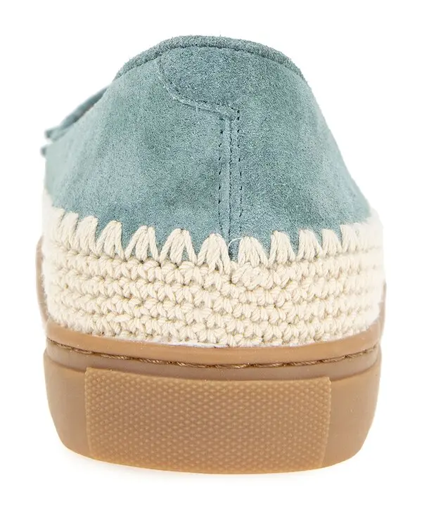 KENNETH COLE Citrus Espadrille Flats - Light Blue