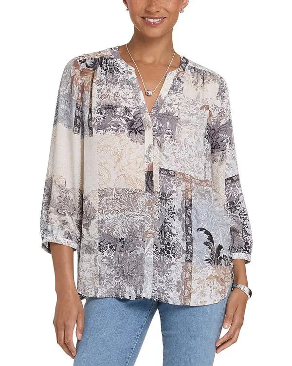 NYDJ Pintuck Blouse - Saint-yon