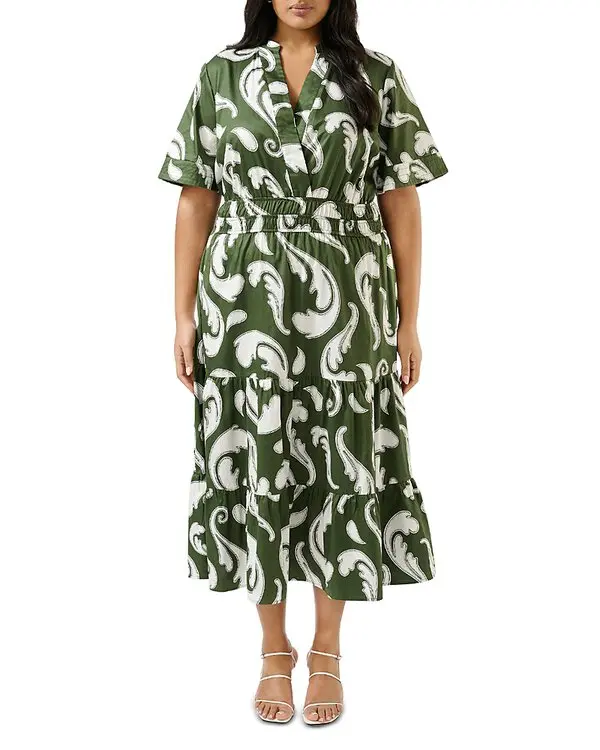 ESTELLE Sandswept Midi Dress