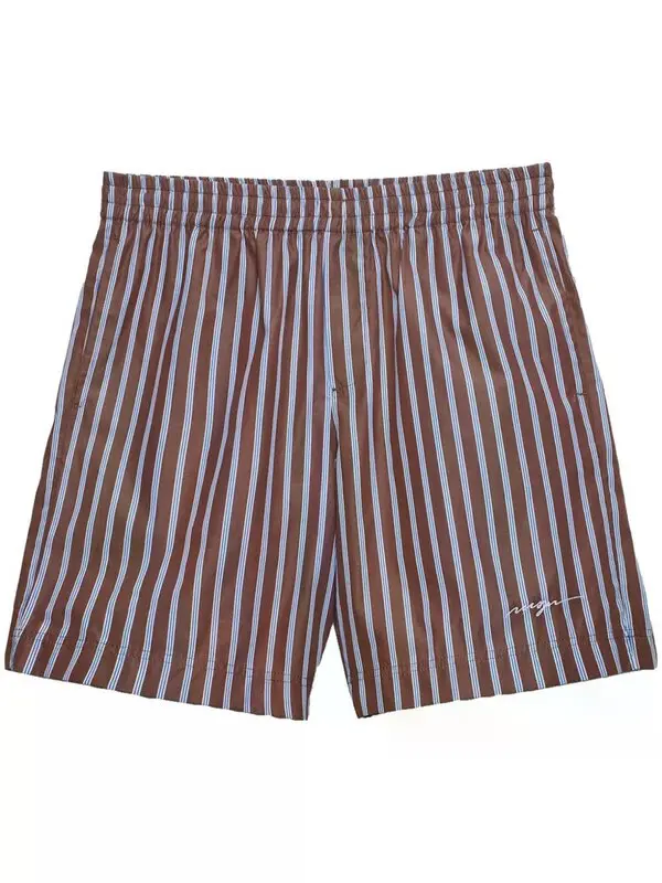 MSGM Striped Shorts