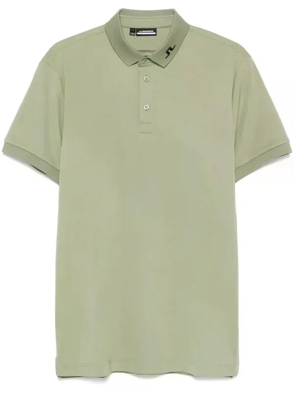 J. Lindeberg Kv-print Polo Shirt - Green