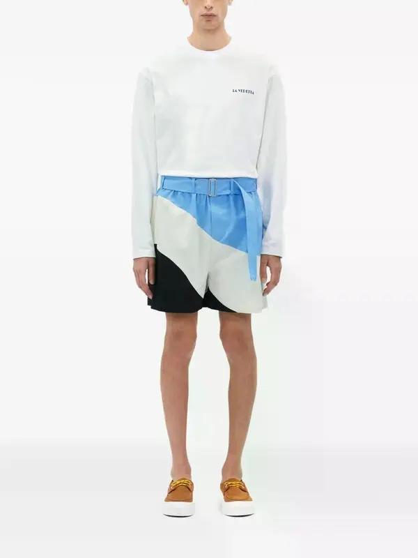 MSGM Tidal Wave Shorts