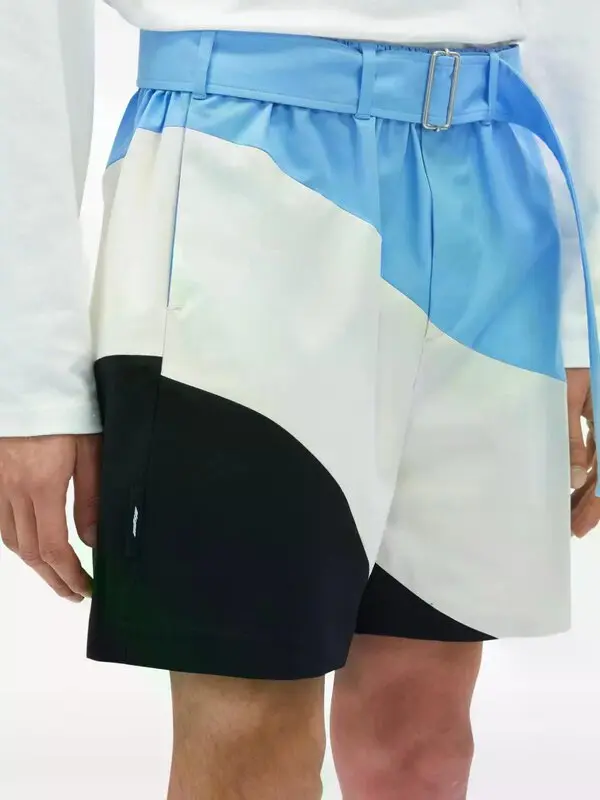 MSGM Tidal Wave Shorts