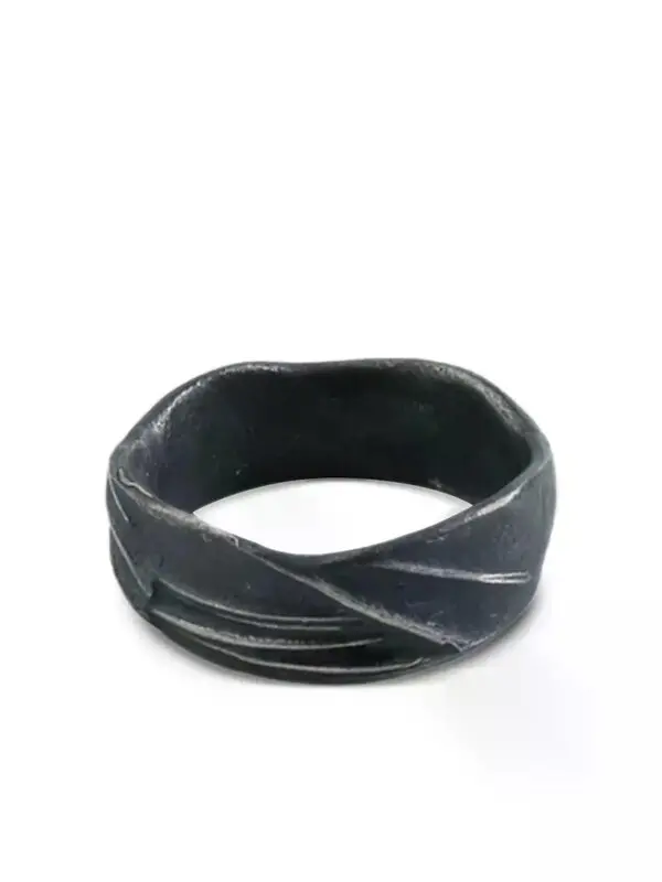 DETAJ Twisted Elegance Ring - Silver