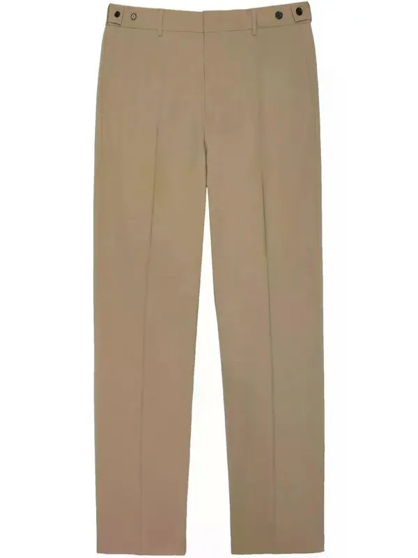 MSGM Straight-leg Trousers - Neutrals