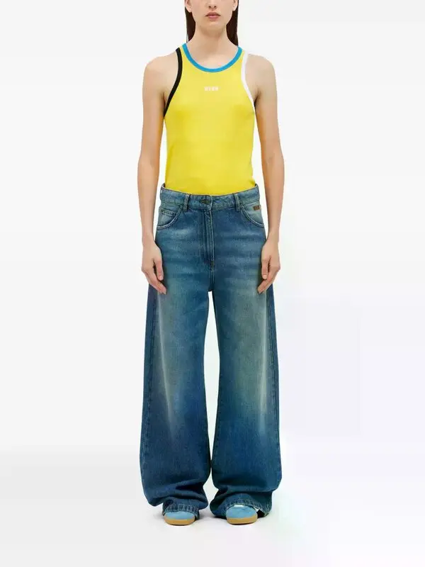 MSGM Wide-leg Jeans