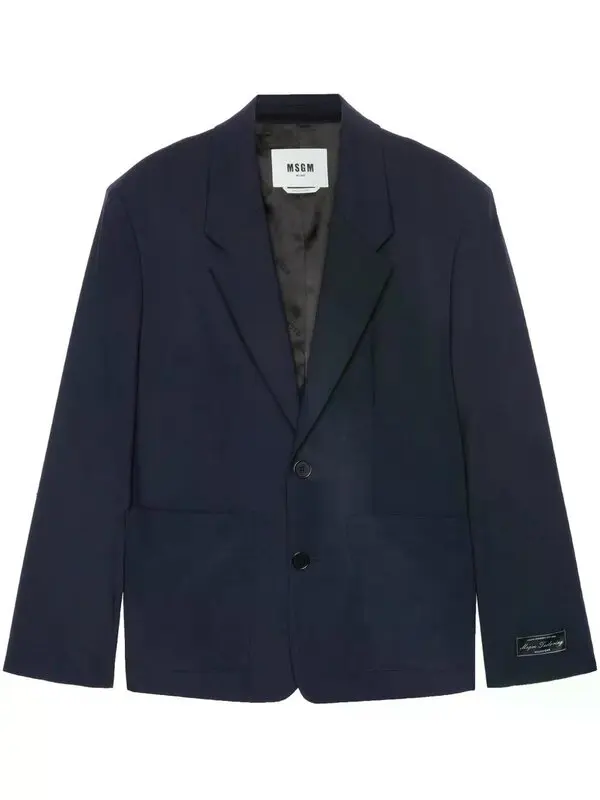MSGM Single-breasted Blazer