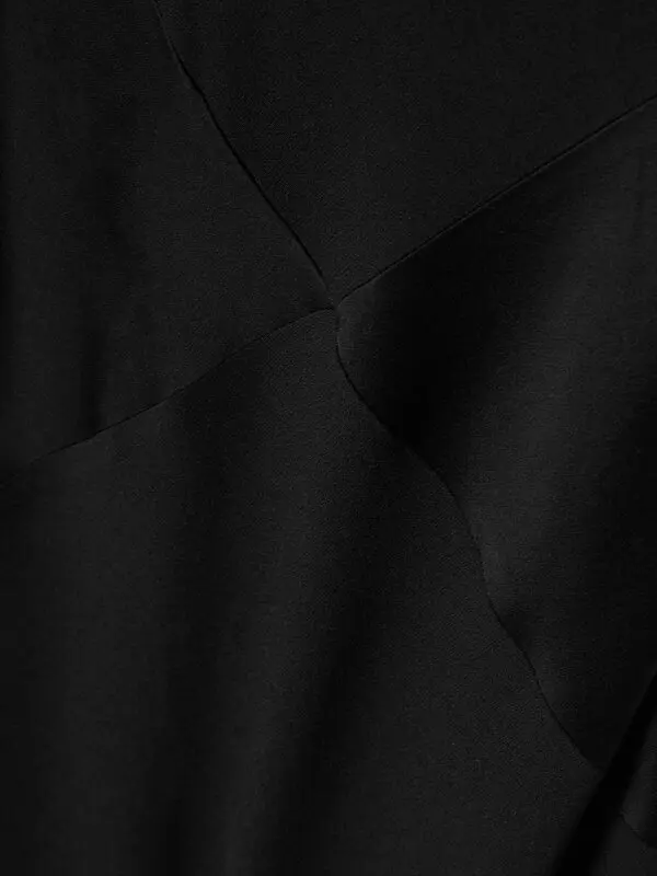 Veronica Beard Francis Crepe And Satin Maxi Dress