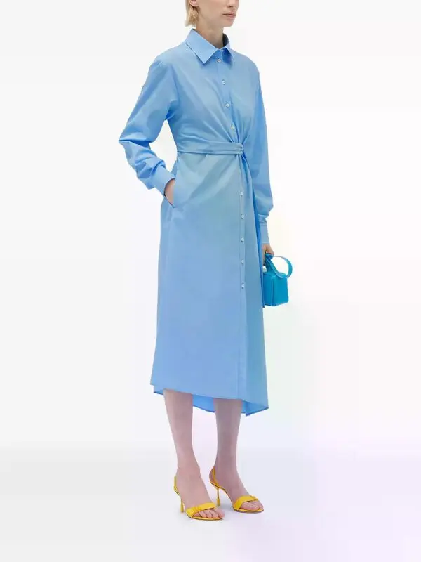 MSGM Belted Shirt Dress