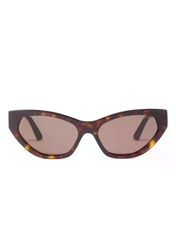 JIMMY CHOO Leyla Sunglasses - Brown