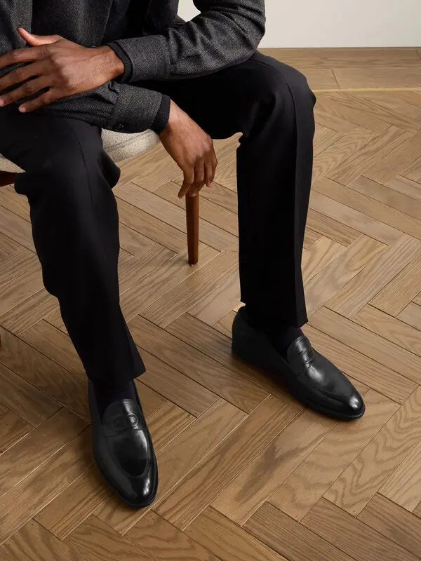 John Lobb Bill Leather Loafers